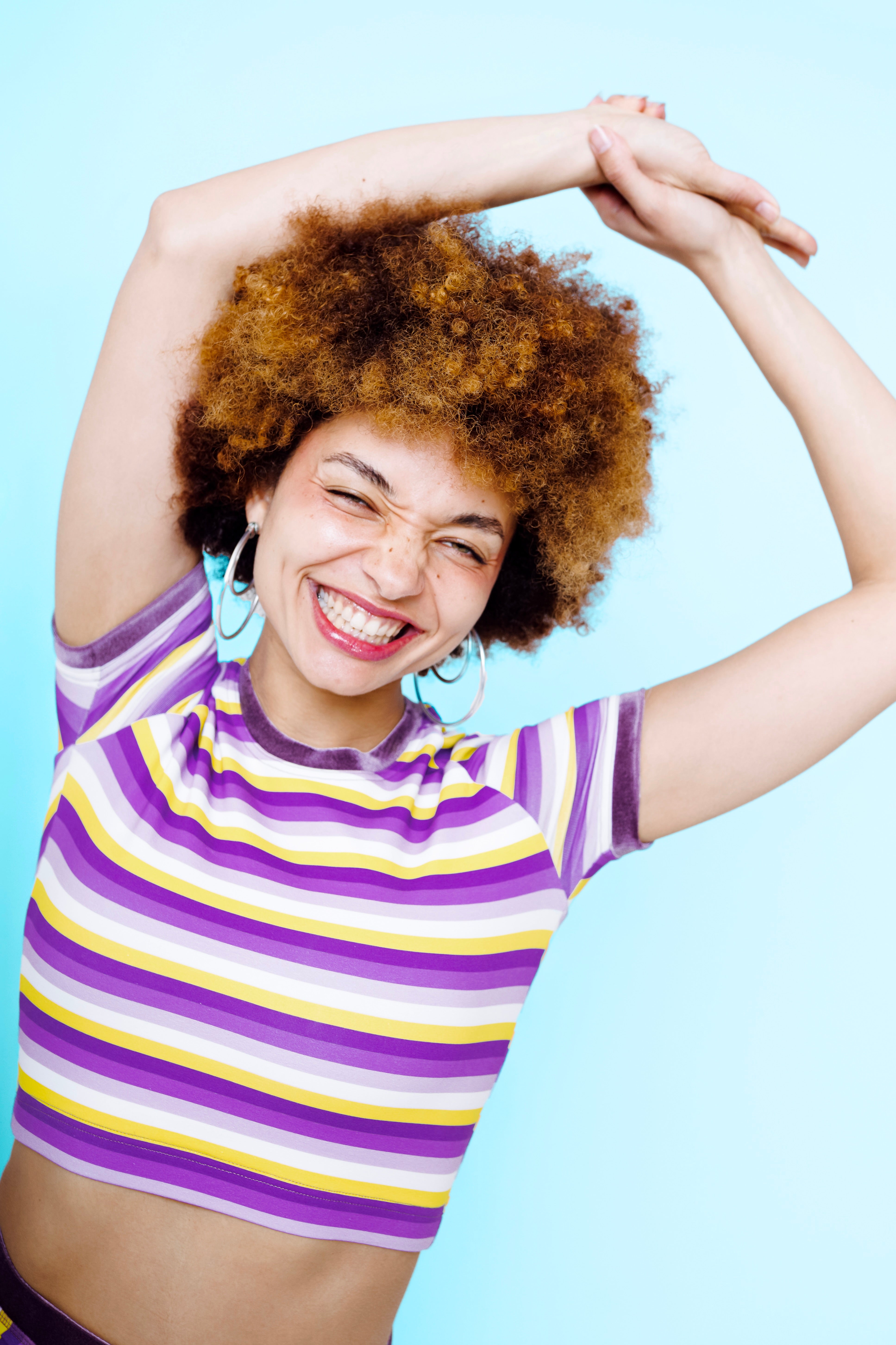 Purple and Yellow t-shirt Crop/Circus Costume/Lola Viola/ – My Bubble Bum