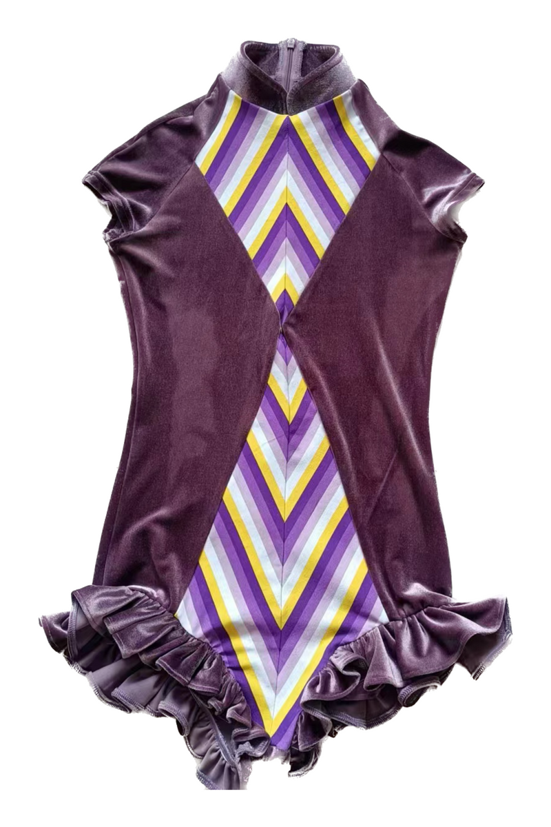 Blue Moon Leotard/ruffles/dancewear/circuswear – My Bubble Bum